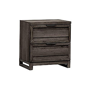 Liberty Furniture INDUSTRIES Tanners Creek Night Stand, Grey