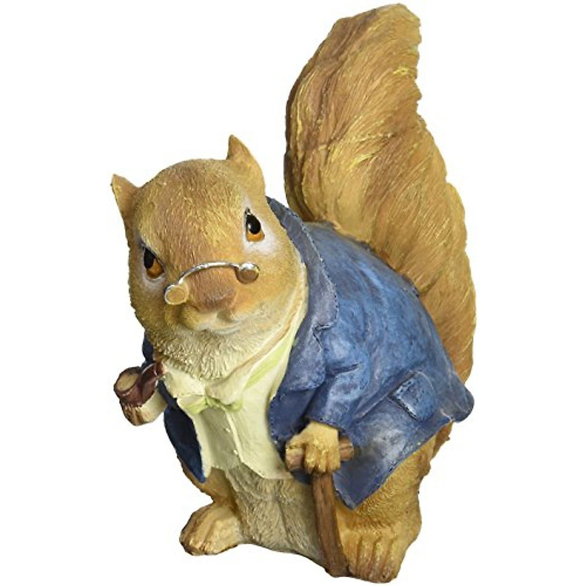 Design Toscano QM24685005 Grandfather Squirrel Statue, full color