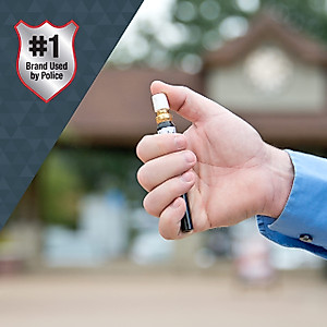 SABRE Pepper Spray Pen, 15 Bursts, 8-Foot (2-Meters) Range, UV Marking Dye, Cone Spray Pattern, Clips to Pockets For Instant Access