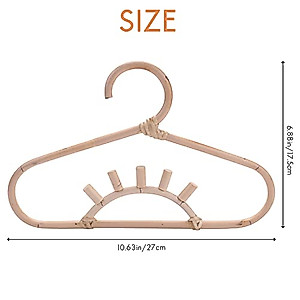 Yothfly Clothes Hanger Kids Garments Organizer Rack Children Hanger Kids Room Decoration Hanger for Clothes,