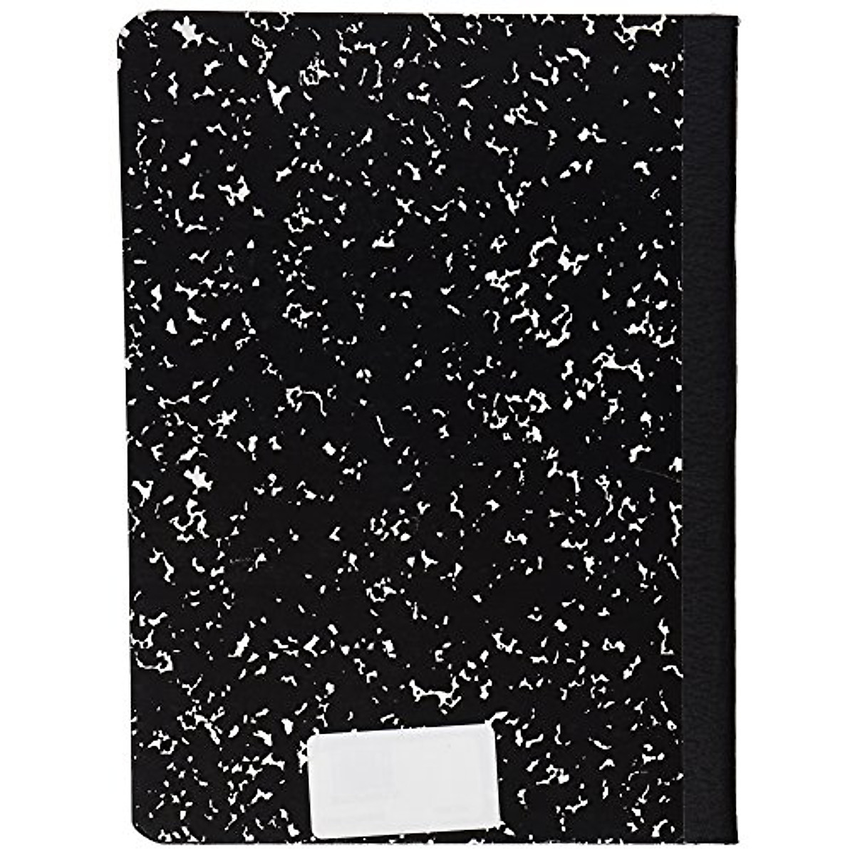 School Smart Hard Cover Composition Book, Unruled, 9-3/4 x 7-1/2 Inches, 100 sheets