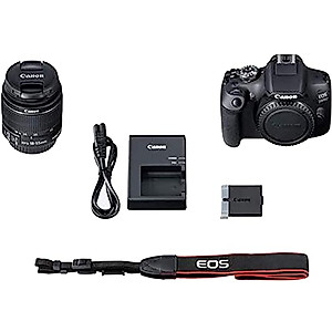 Ultimate Deals Canon EOS 2000D (Rebel T7) DSLR Camera w/Canon EF-S 18-55mm F/3.5-5.6 Zoom Lens + Case + 32GB Memory Card + TopKnotch Kit (Renewed)