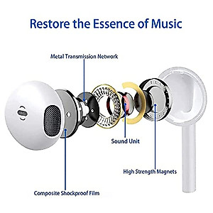 2 Pack Apple Earbuds [Apple MFi Certified] Wired Earbuds Headphones with 3.5mm Plug,Earphones with Microphone and Volume Control Compatible with iPhone, iPad, Android, PC,MP3 Most 3.5mm Audio Devices