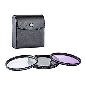 Ultimaxx 3-Piece Multi-Coated HD Professional 67mm Filter Kit (UV, FLD, CPL)