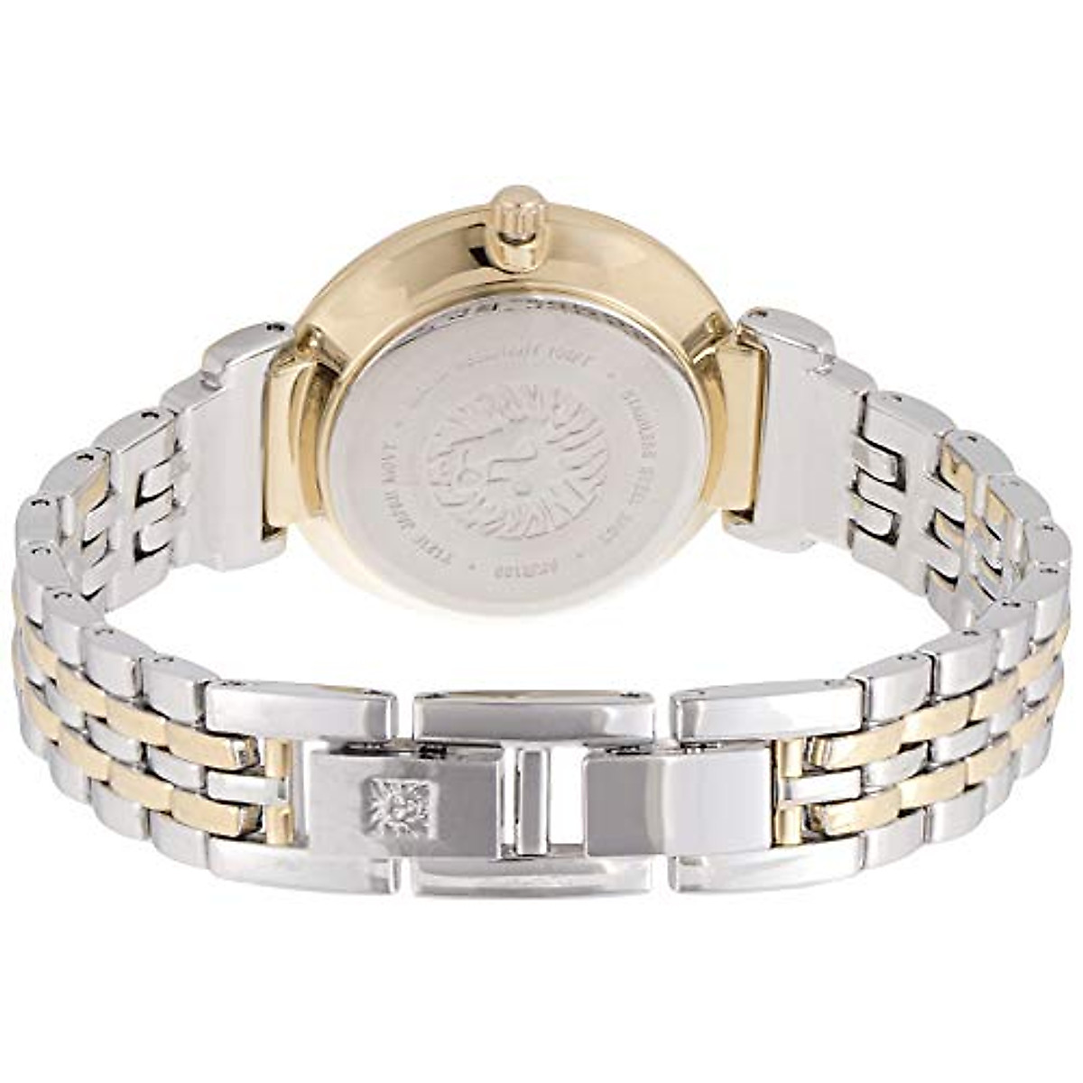 Anne Klein Women's AK/2159NVTT Two-Tone Bracelet Watch