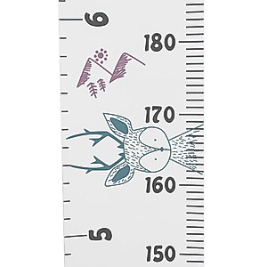 Wall Height Chart, Baby Growth Chart Cute Wall Ruler Growth Chart for Baby Girls Boys Toddler Bedroom(1, Blue) height chart kid