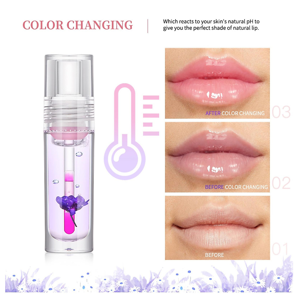 Corleone Hydrating Lip Glow Oil Set, Lip Oil Gloss Moisturizing Nourishing Shiny No-Sticky Transparent Plumping Lip Balm Oil Repairing Lightening Lip Line