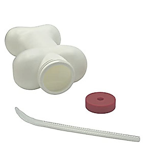 Dog Bone Cups with Straw (6 Pack) 14 oz - Paw Dog Patrol Party Supplies, Dog Birthday Party Supplies Decorations, Puppy Pals Dog Birthday Party Favors by 4E's Novelty