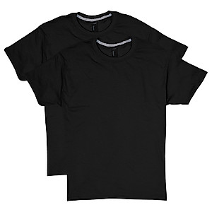 Hanes Men's 2 Pack X-Temp Performance T-Shirt, Black, X-Large