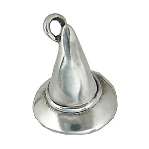 Sterling Silver Wicked Witches Hat Charm