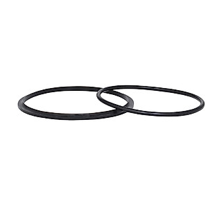 O-Ring for Water Filter Housings Diameter 4.2" O.D./4.8" O.D.Black 2 Pcs O-Ring Set