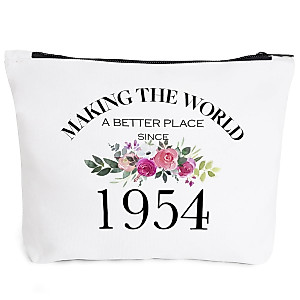 Fokongna 70th Birthday Gifts for Women Mom Grandma Aunt BFF Friends Teacher Boss Staff Colleague Coworker-Making The World Since 1954-70 Years Old Gifts Ideas For Women Turning 70 for Wife Sisters