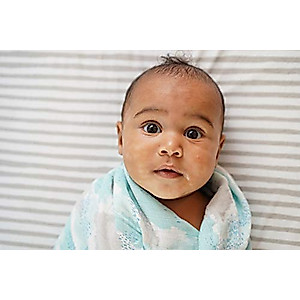 Waterproof Bassinet Sheet Set 2 Pack - Baby Bassinet Sheets with 100% Jersey Cotton (32"X16"X3") - Bassinet Sheets for Baby Girl and Boy, Newborn Essentials