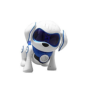 Cusstally Robot Dog Electronic Pet Toys Wireless Robot Will Talking Remote Dog Robot Pet Toy Girls Blue