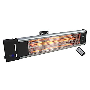Maxx Air HeTR Outdoor Rated Ceiling or Wall Mount Infrared Heater with Remote, 1500 Watts