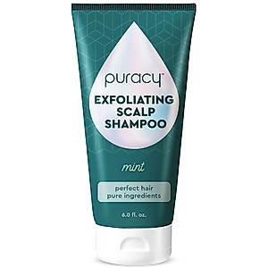 Puracy Scalp Scrub, 99.96% Natural Scalp Exfoliator, Hair Scrub, Scalp Exfoliator Scrub, Scalp Treatment, Scalp Cleanser, Dry Scalp Treatment, Scalp Care, Scalp Shampoo, Itchy Scalp Shampoo - Mint