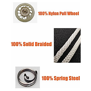 YAMAKATO Recoil Starter Assembly for Honda GX120 GX160 GX200 159cc 163cc 196cc 4hp 5.5hp 6.5hp Engine Generators Pull Start Cord Rope