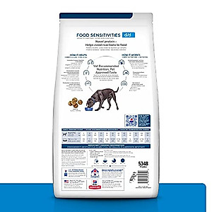 Hill's Prescription Diet d/d Food Sensitivities Potato & Venison Formula Dry Dog Food, Veterinary Diet, 8 lb. Bag