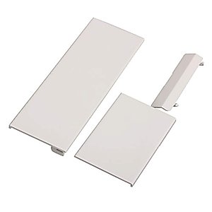 Pack of 10 - 3-Piece Replacement Door Slot Cover Lid Set for Nintendo Wii Console System