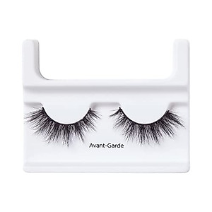 KISS Lash Couture Masterpiece Fake Eyelashes Style 03, ‘Avant-Garde’, One-of-a-Kind Luxe Lash, Hand Woven Faux Mink Synthetic False Eyelashes, 1 Pair