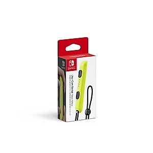 Nintendo Joy-Con Strap - Neon Yellow, Electronic Adapter