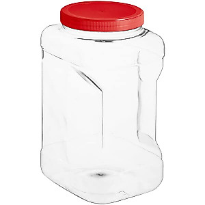 Family Chef Clear Storage Jar (Plastic)