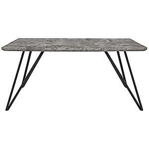 Flash Furniture Cornith 31.5-Inch Dining Table, Faux Concrete Finish (Hgdt01278054)