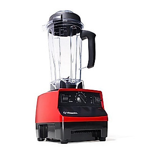 Vitamix 5200 RED - 7 YR Warranty Variable Speed Countertop Blender with 2 HP Motor and 64-Ounce Jar