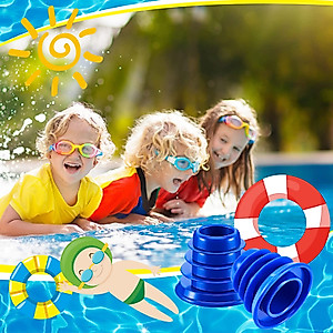 Fabbay 4 Pieces Pool Cleaner Skimmer Cone Adapter Pool Cleaner Valve Cuff Compatible with Zodiac Baracuda Valve Cuff W70263 W63900, Pentair Kreepy Krauly K121110, 1-1/2 Inch and 2 Inch Hose Cone