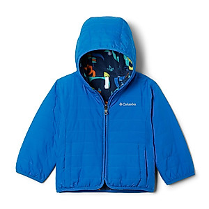 Columbia Baby Double Trouble Jacket, Black/Chalk Check, 18/24