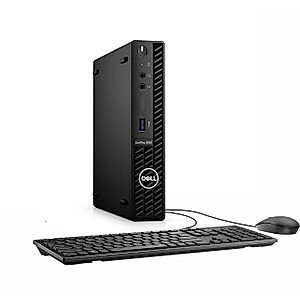Dell OptiPlex 3090 Micro Home & Business Mini Desktop (Intel i5-10500T 6-Core, 8GB RAM, 2TB HDD (2.5), Intel UHD 630, WiFi, Bluetooth, USB 3.2, Display Port, Black, Win 11 Home) (Renewed)