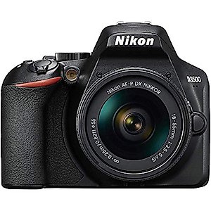 Nikon VBA550K002 D3500 + AF-P 18–55 Non VR Kit - Black