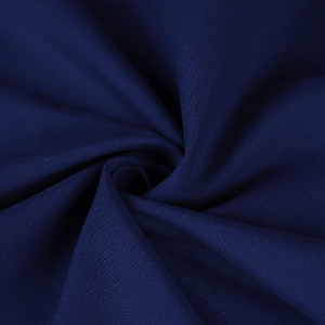 Saharbeddings Travel Pillow Case Cover 12 X 16 Inch Size Envelope Closure Set of 2 Piece Soft and Breathable 100% Egyptian Cotton (Toddler Travel Pillow Cover 12 X 16, Navy Blue)