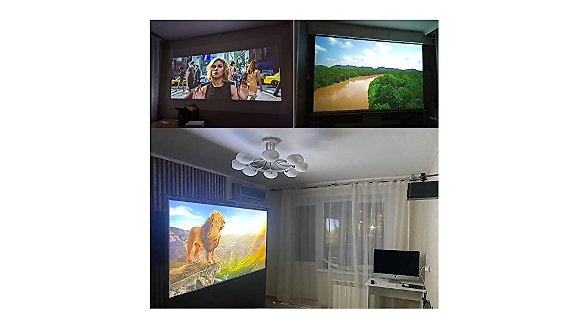 DINOY Full HD Projector 800 ANSI 1080P with WiFi & 3D Support