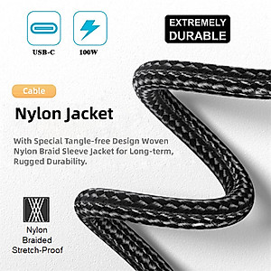 Cablecc USB-C Type C Input to DC 20V 5.5 * 2.1mm Output Power 100W 135W 140W 65W PD Charge Cable for Laptop