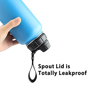 WishDirect Wide Mouth Lid for Hydro Flask, Simple Modern, Takeya, Iron Flask, BUZIO Wide Mouth Water Bottles - 2 Pack