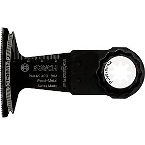 Bosch Starlock Oscillating Multi Tool 2608662564 Plunge Cut Saw Blade "Paii 65 Apb" of Bi-Metal