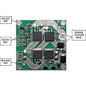 Davitu DC Motor - 12/24/36V 15A high power DC motor drive board / module can be full PWM