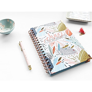 To Do List Notebook - Chaos Coordinator by June & Lucy (Rose Gold Spiral & Corner Protectors)