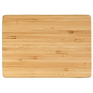BambooMN Small Premium Bamboo Serving and Cutting Board, Charcuterie, Home and Everyday use - 7.9" x 5.5" x 0.4" - 10 pcs