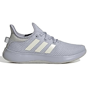 adidas Women's Cloudfoam Pure Sportswear Sneakers, Halo Silver/Orbit Grey/Grey, 10