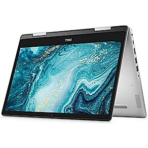 Dell Inspiron 14 5000 2-in-1 convertible Laptop 14 inch, FHD Touchscreen, AMD Ryzen 7 3700U, 512GB SSD, 8GB RAM, Windows 10 home, Silver , i5485-A711SLV-PUS