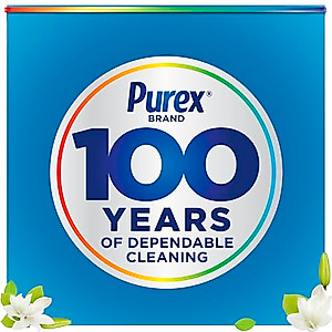 Purex Liquid Laundry Detergent, Natural Elements Linen & Lilies, 2X Concentrated, 126 Loads, 82.5 Fl Oz