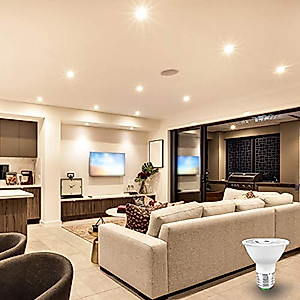 ILC Par16 LED Light Bulbs 40 Watt Equivalent Color Changing E26 Screw 45°, 12 Colors Dimmable Warm White 2700K RGB LED Spot Light Bulb with 5W Remote Control,(Pack of 4)