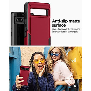 AICase for Google Pixel 7 Pro Case,Heavy Duty Drop Protection Full Body Rugged Shockproof/Dust Proof Multi Layer Military Protective Tough Durable for Google Pixel 7 Pro 6.7" 2022-2