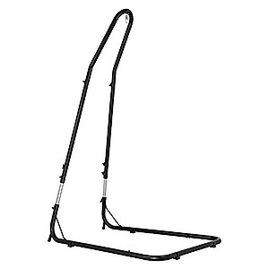 Hammock Stands Hammock Chair Stands Outdoor Solid Steel Heavy Duty Stand Only Construction for Hanging Hammock Air Porch Swing Chair Indoor（Stand Only）