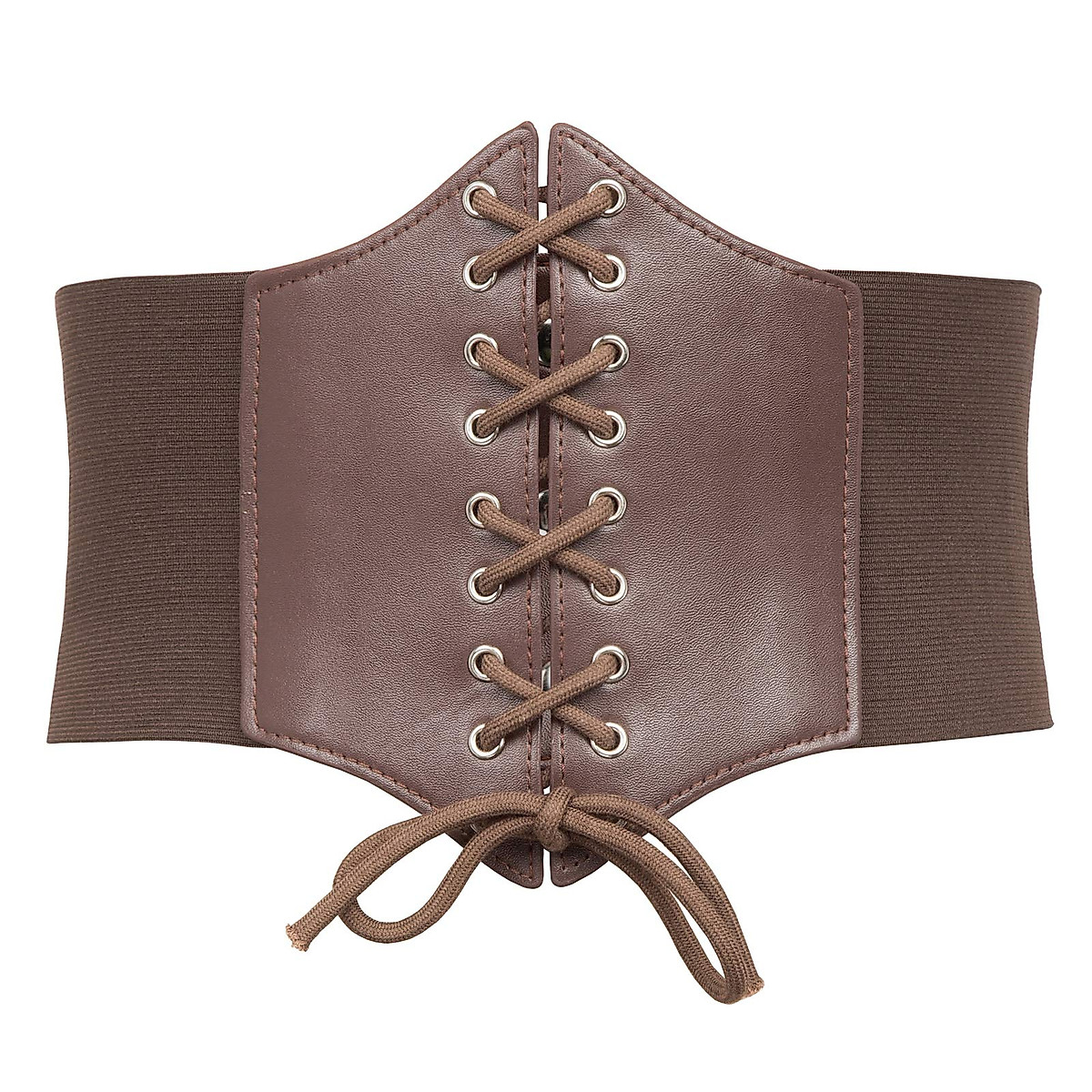 GRACE KARIN Women's Renaissance Medieval Dress Belt (M,Black+Coffee)