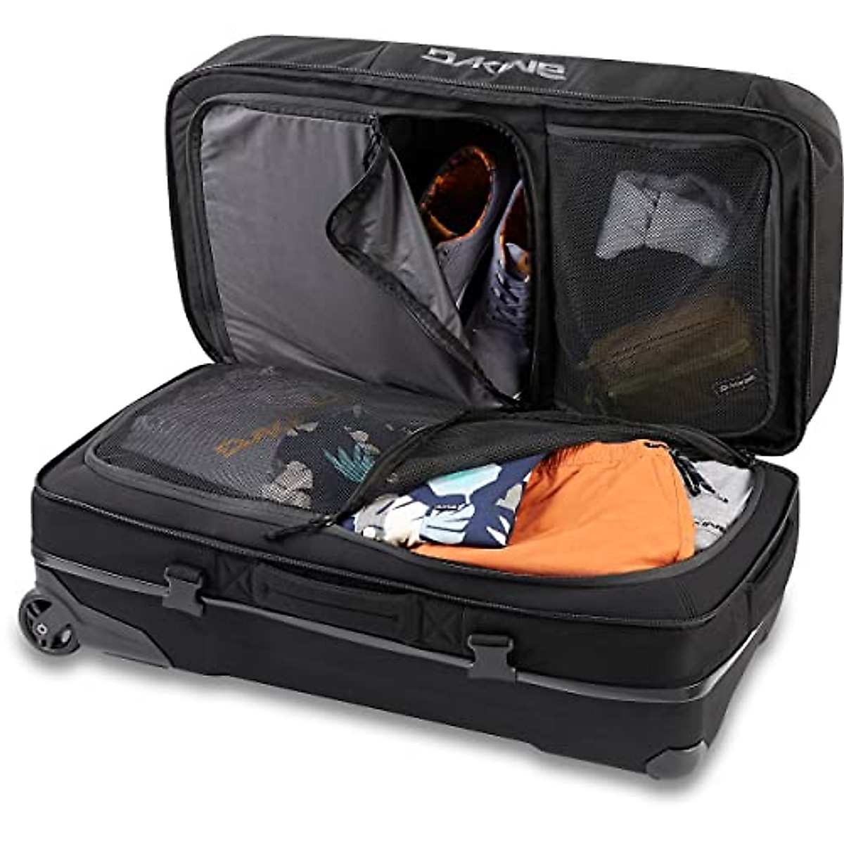 Dakine Split Roller Travel Bag, Black, 110 Liter