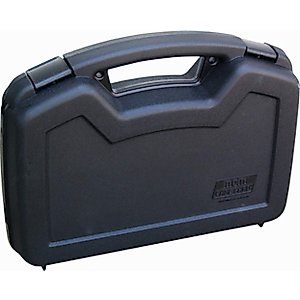 MTM 805-40 Single Pistol Handgun Case up to 4" Revolver Barrel, Black, 10.1"x8.0"x3.2"