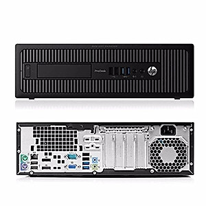 HP ProDesk 600 G1 Small Form Factor (SFF) Business Desktop Computer, Intel Pentium G3420 Processor 3.2GHz, 8GB RAM, 500GB HDD, DVD, USB 3.0, Windows 10 Professional (Renewed)